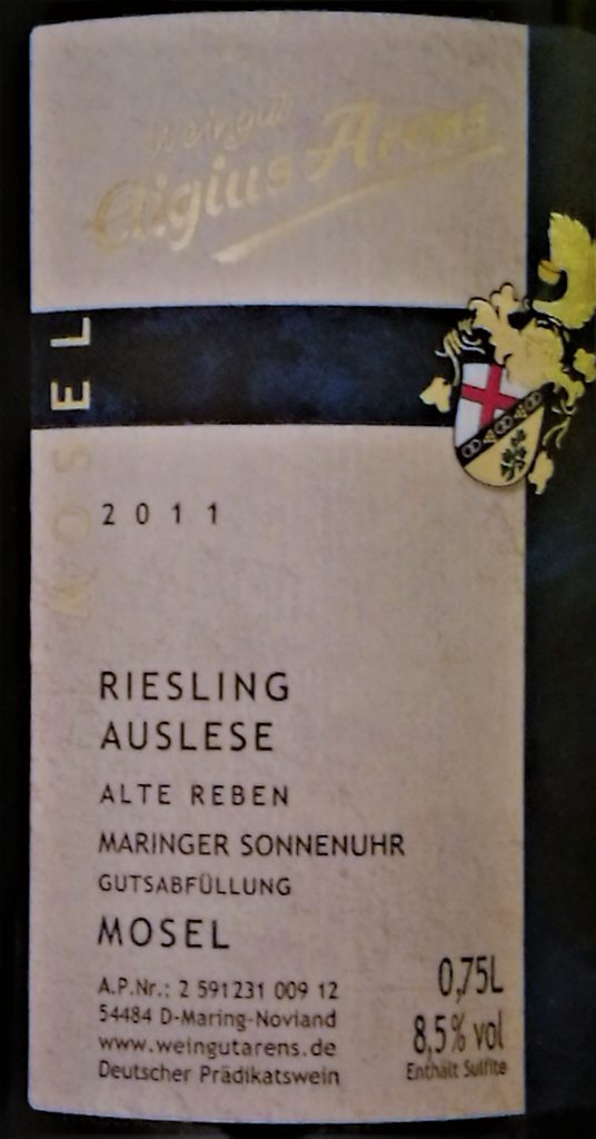 Riesling. Mosel. Alte Reben. ⋆ EinfachWein